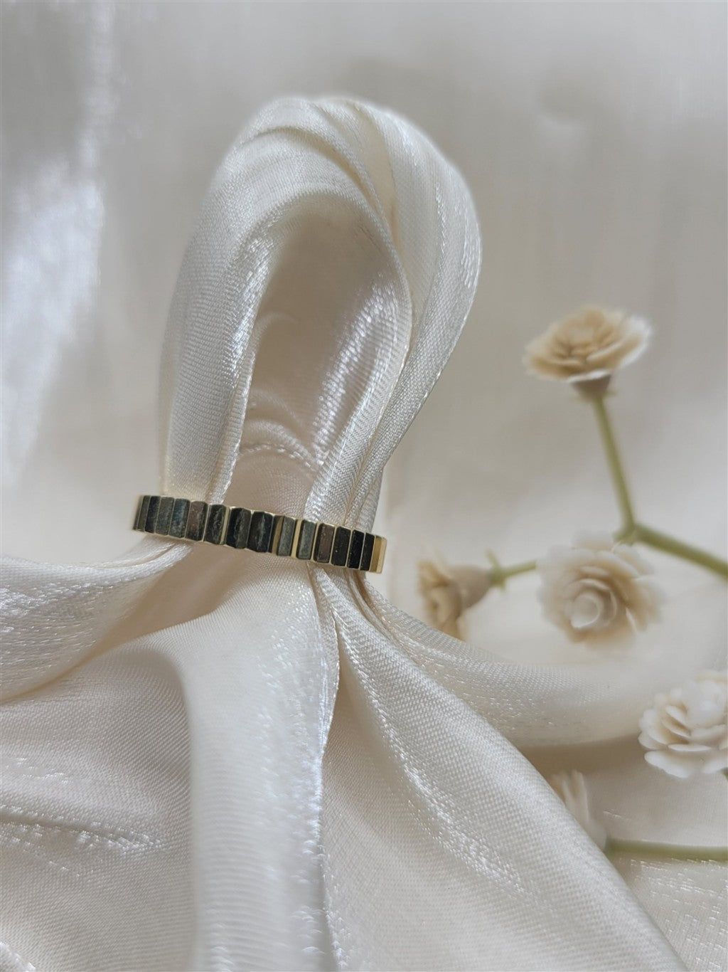 14K Yellow Gold Stackable Gold Fashion Ring | Lance & Co Jewelers